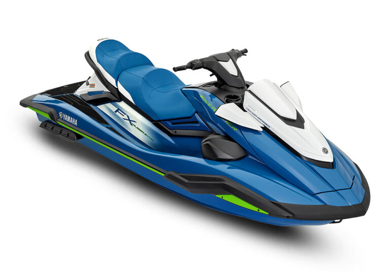正規品 純正 新艇 2024年モデル FX Cruiser SVHO ウェーブランナー Deepwater Blue White ヤマハ ...